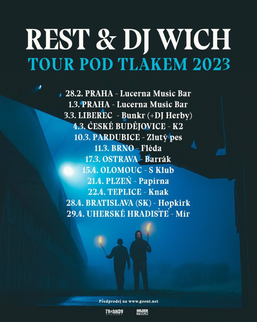 Rest & DJ Wich vydali společné album Tlak – DJ Wich